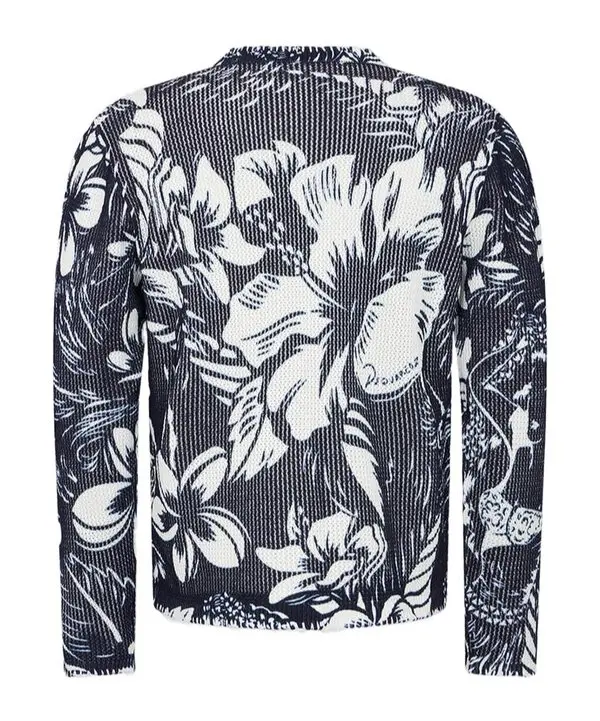 Dsquared2 Floral Print Pullover - Gray