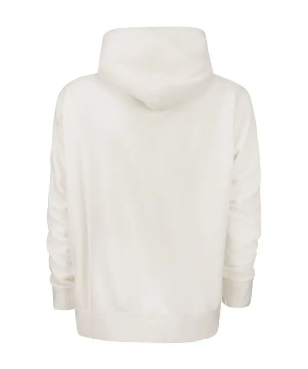 Ralph Lauren Rl Fleece Hoodie - White
