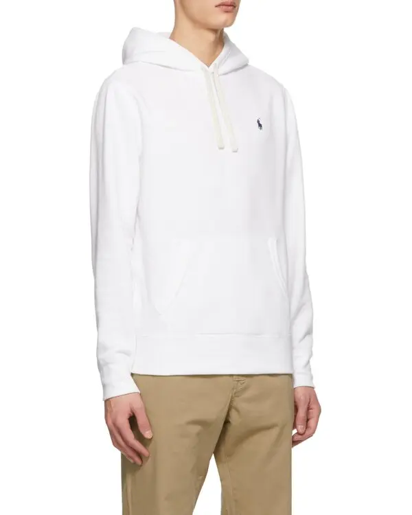 Ralph Lauren Rl Fleece Hoodie - White