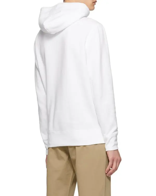 Ralph Lauren Rl Fleece Hoodie - White