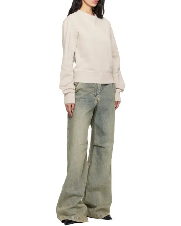 ENTIRE STUDIOS Crew Neck Sweatshirt - Gray