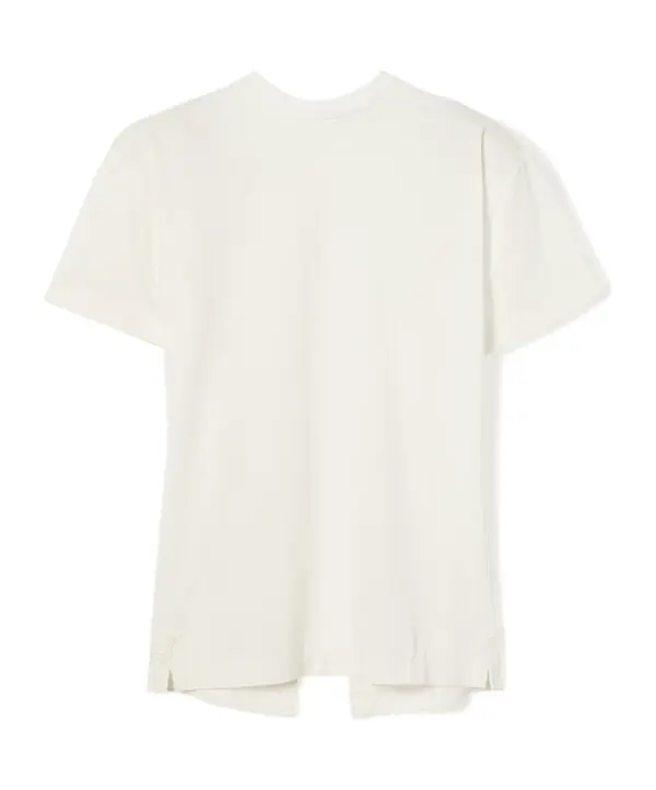 Jacquemus The Ventadou Crewneck Top With Embroidered Logos - White