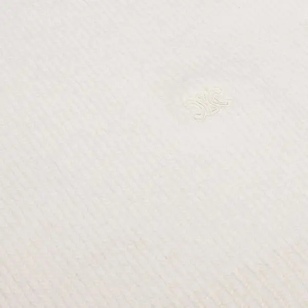 Celine Boatneck Sweater In Wool And Cashmere With Triomphe Embroidery