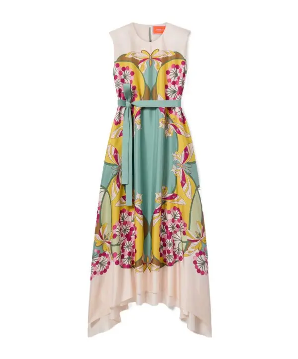 La DoubleJ Sancarlo Printed Maxi Dress - Multicolor