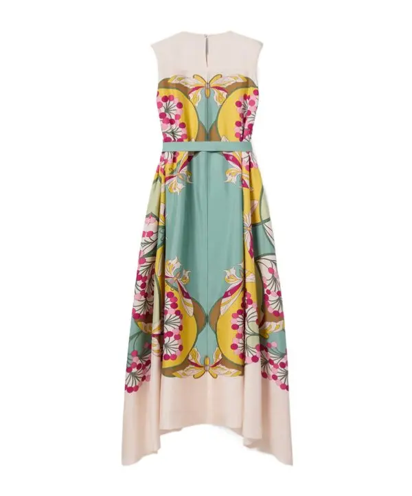 La DoubleJ Sancarlo Printed Maxi Dress - Multicolor