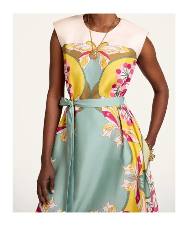 La DoubleJ Sancarlo Printed Maxi Dress - Multicolor