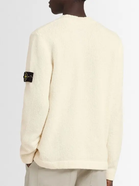 Stone Island Wool Blend Crewneck Sweater
