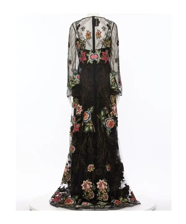 Valentino Garavani Long-sleeved Dress