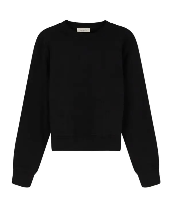 ENTIRE STUDIOS Embossed Crew Neck Sweatshirt - Black