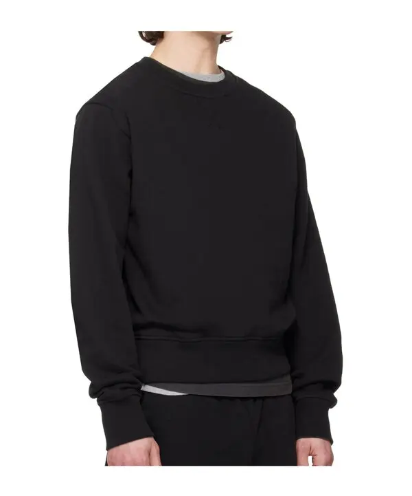 ENTIRE STUDIOS Embossed Crew Neck Sweatshirt - Black
