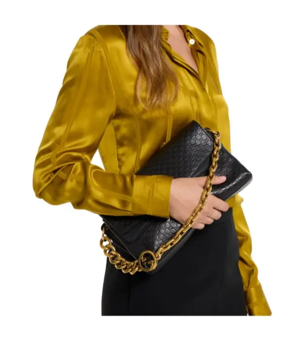 Gucci Medium Shoulder Bag With Chain Strap