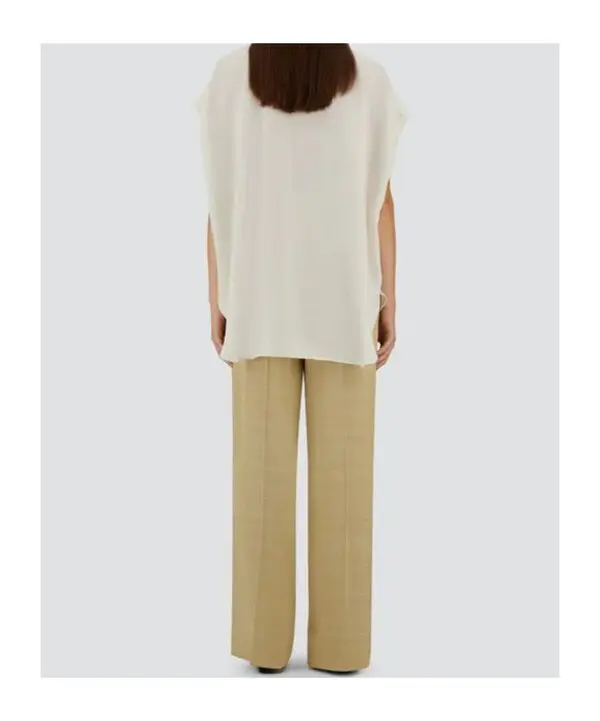 Herno Flap-sleeve Band Collar Shirt