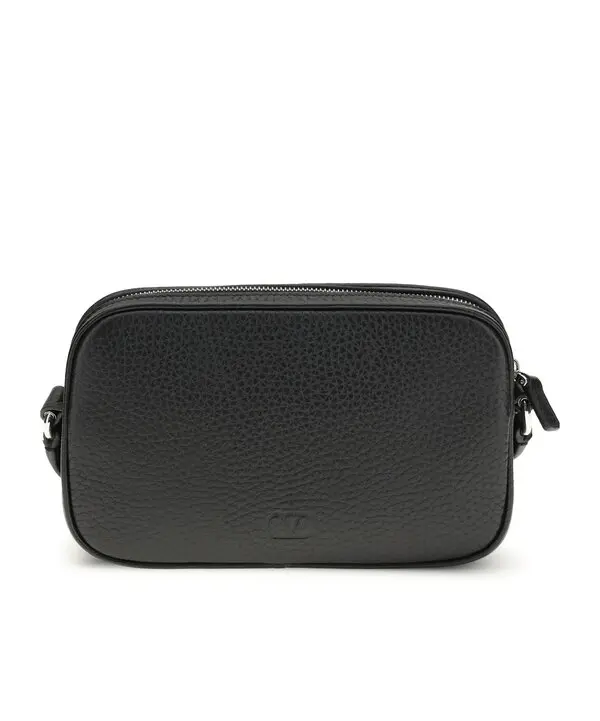Valentino Garavani Rockstud Zipped Mini Shoulder Bag - Black
