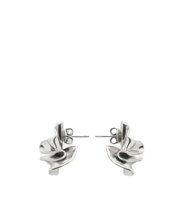 Bottega Veneta Small Anemone Earrings - Silver