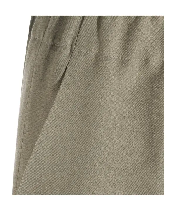 Antonelli Firenze Straight-leg Pants With Frayed Hem - Gray