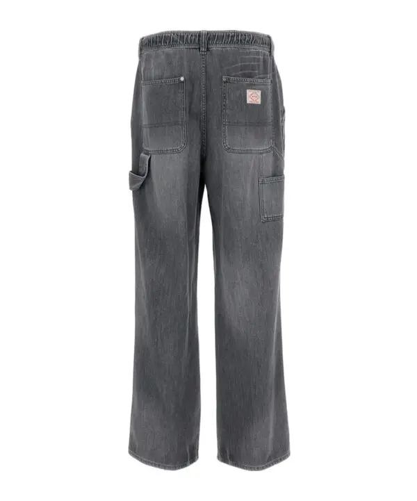 WOOYOUNGMI Pleated Jeans - Black
