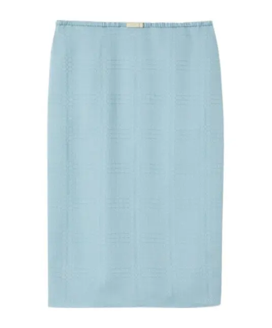 Gucci Interlocking G Jacquard Skirt - Light Blue
