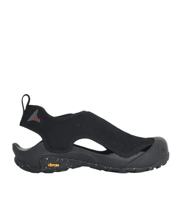 ROA Arpy Cutout Sandals With Vibram Sole - Black