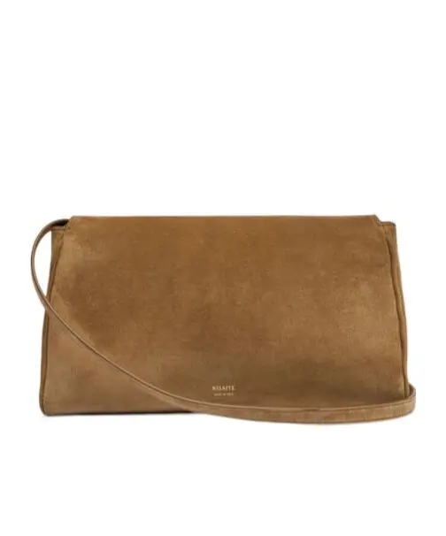 Khaite Audrey Suede Crossbody Bag