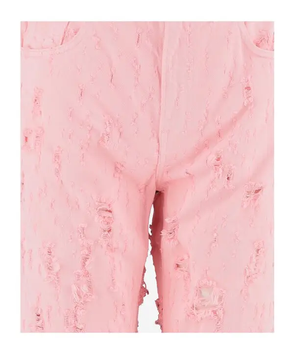HAIKURE Bonnie Destroyed Straight-leg Jeans