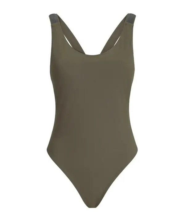Brunello Cucinelli One-piece Swimsuit - Military