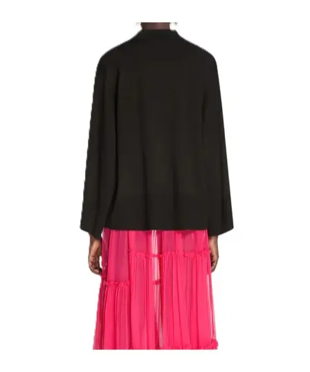 Dries Van Noten Buttoned Polo Top With Wide Sleeves