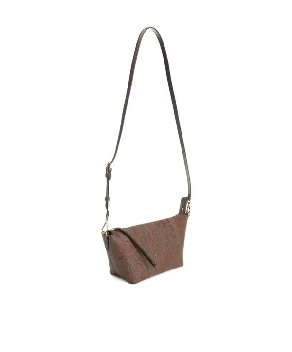 Etro Zippered Shoulder Bag - Brown