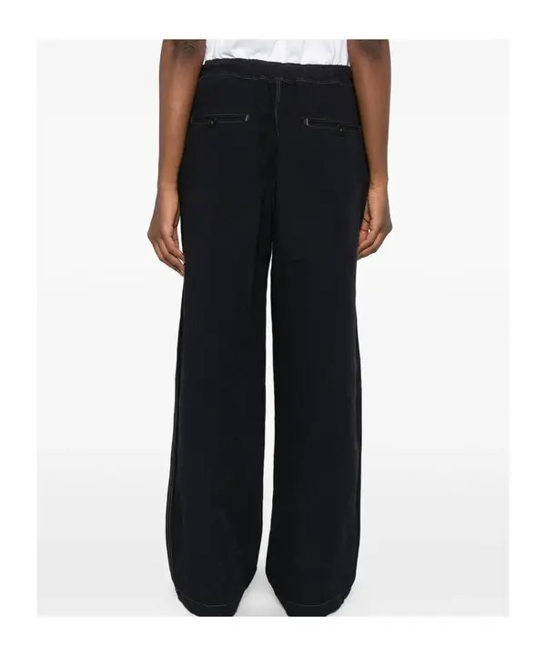 Studio Nicholson Wide Leg Drawstring Trousers