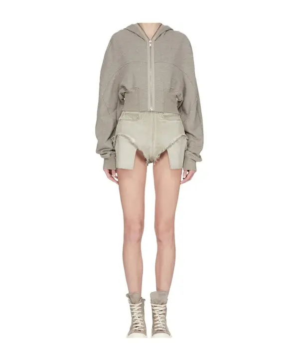 Rick Owens Dirt Cutoffs Shorts - Sand