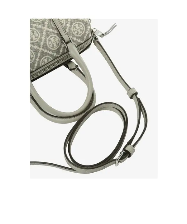 Tory Burch T Monogram Utility Mini Barrel Bag