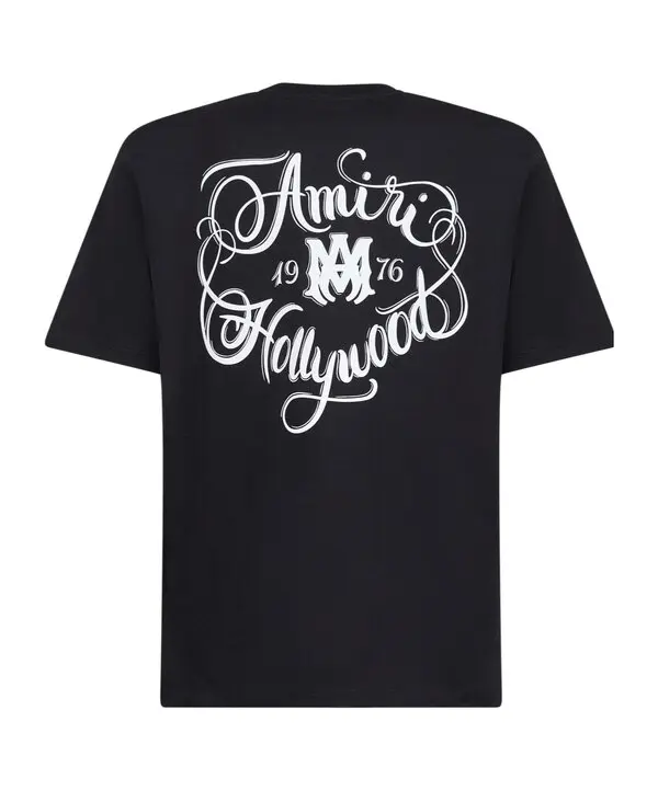 Amiri Logo-printed Crewneck T-shirt