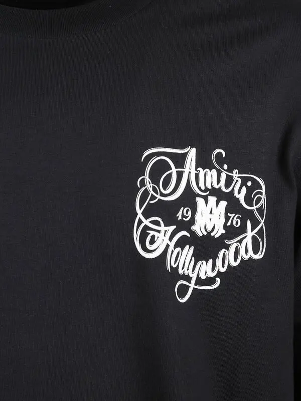 Amiri Logo-printed Crewneck T-shirt