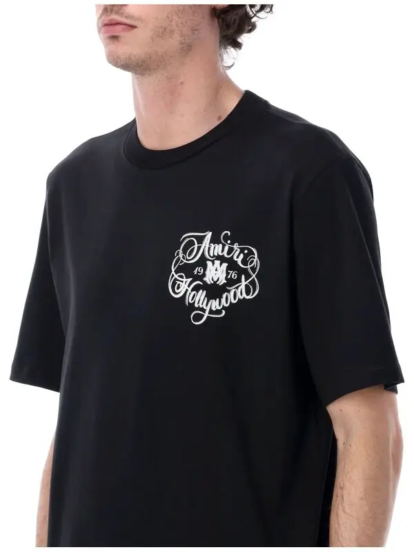 Amiri Logo-printed Crewneck T-shirt
