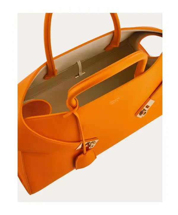 FERRAGAMO Hug Handbag - Turmeric