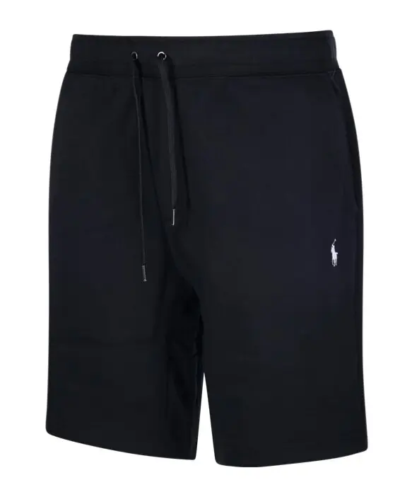 Polo Ralph Lauren Embroidered Logo Drawstring Shorts - Black