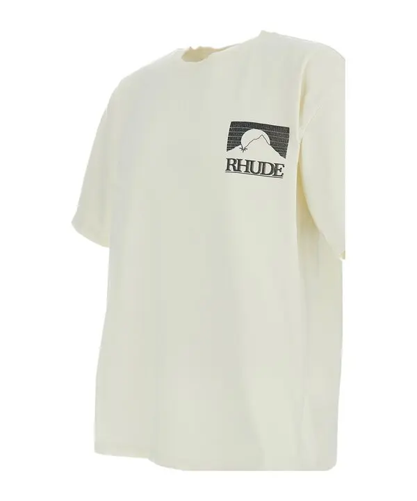 Rhude Graphic Short Sleeved T-shirt - White