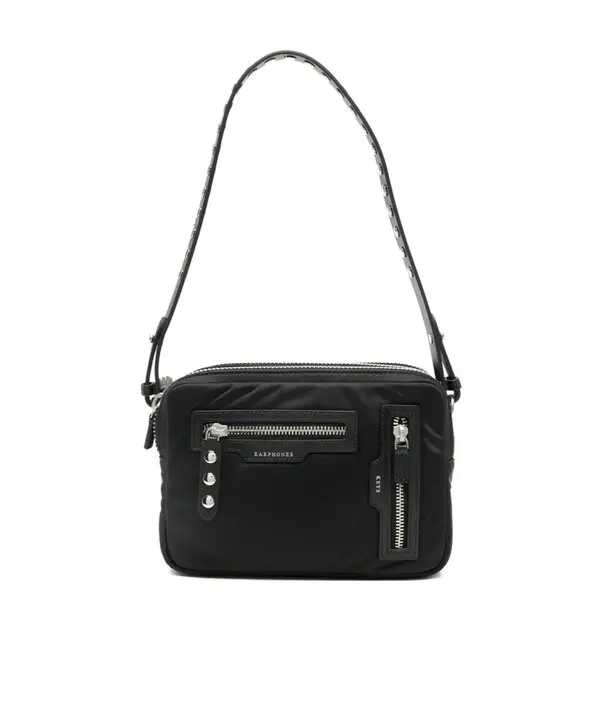 ANYA HINDMARCH Studs Triple Zip Crossbody Bag - Black