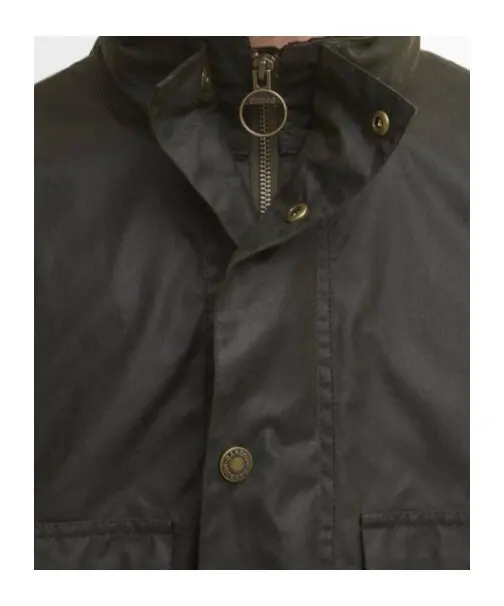 Barbour Field Snap-front Jacket - Black