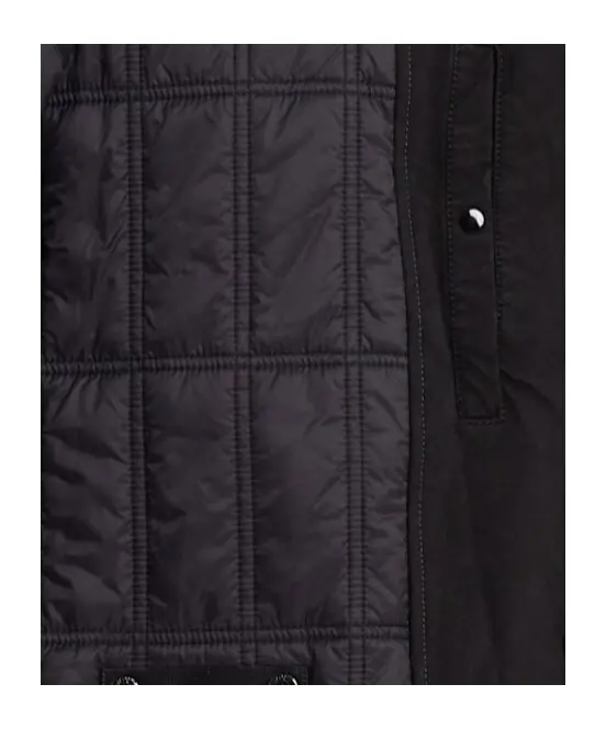 Stone Island Poly Blend Jacket With Logo Patch