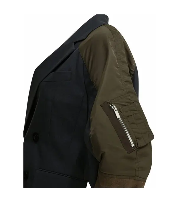 Sacai Hybrid Oversized Blazer