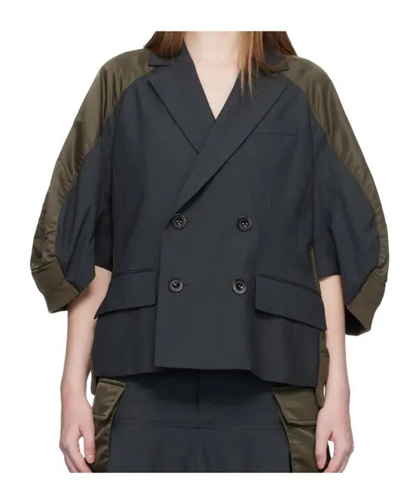 Sacai Hybrid Oversized Blazer
