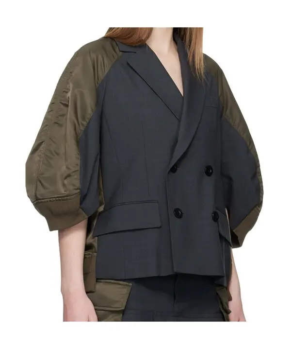 Sacai Hybrid Oversized Blazer