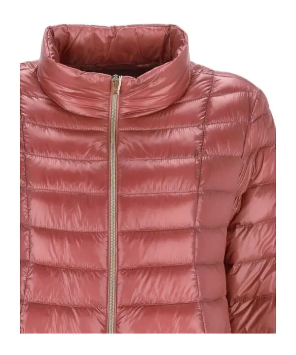 Herno Zip-up Quilted Padded Jacket - Pink