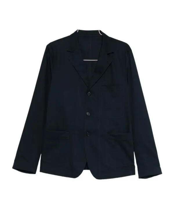 Givenchy Single-breasted Deconstructed Cotton Jacket