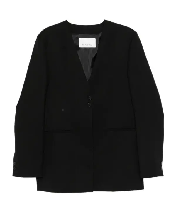 THE FRANKIE SHOP Long-sleeved Casual Jacket - Black