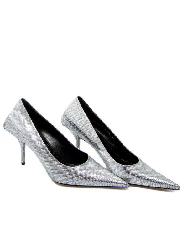 Balenciaga Square Knife Pumps - Gray