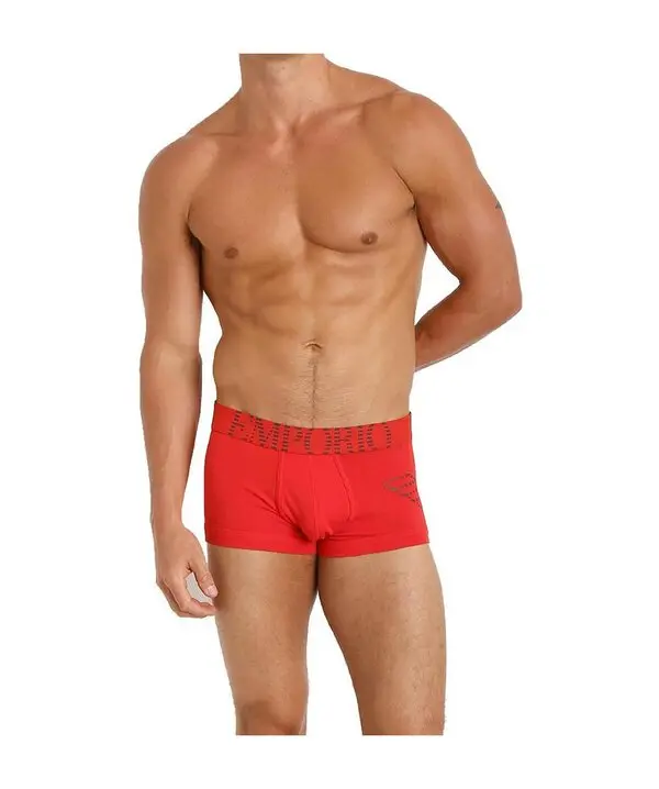 Emporio Armani Logo Boxer Underwear - Brown