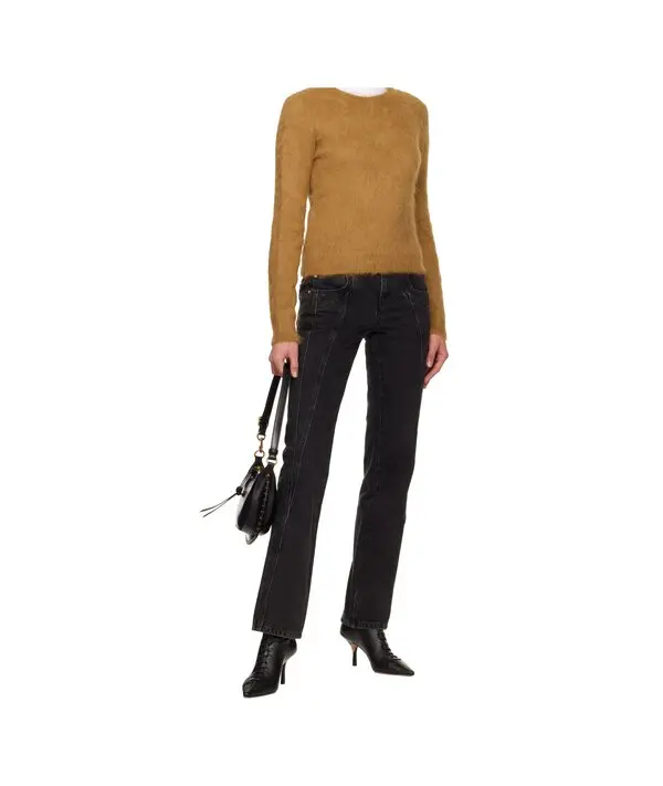 Isabel Marant Étoile Hermine Crew Neck Sweater - Brown