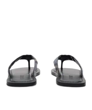 Burberry Check Pavilion Sandals - Wave Blue