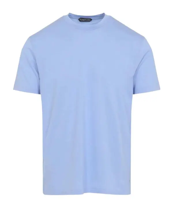 TOM FORD Round-neck T-shirt - Blue